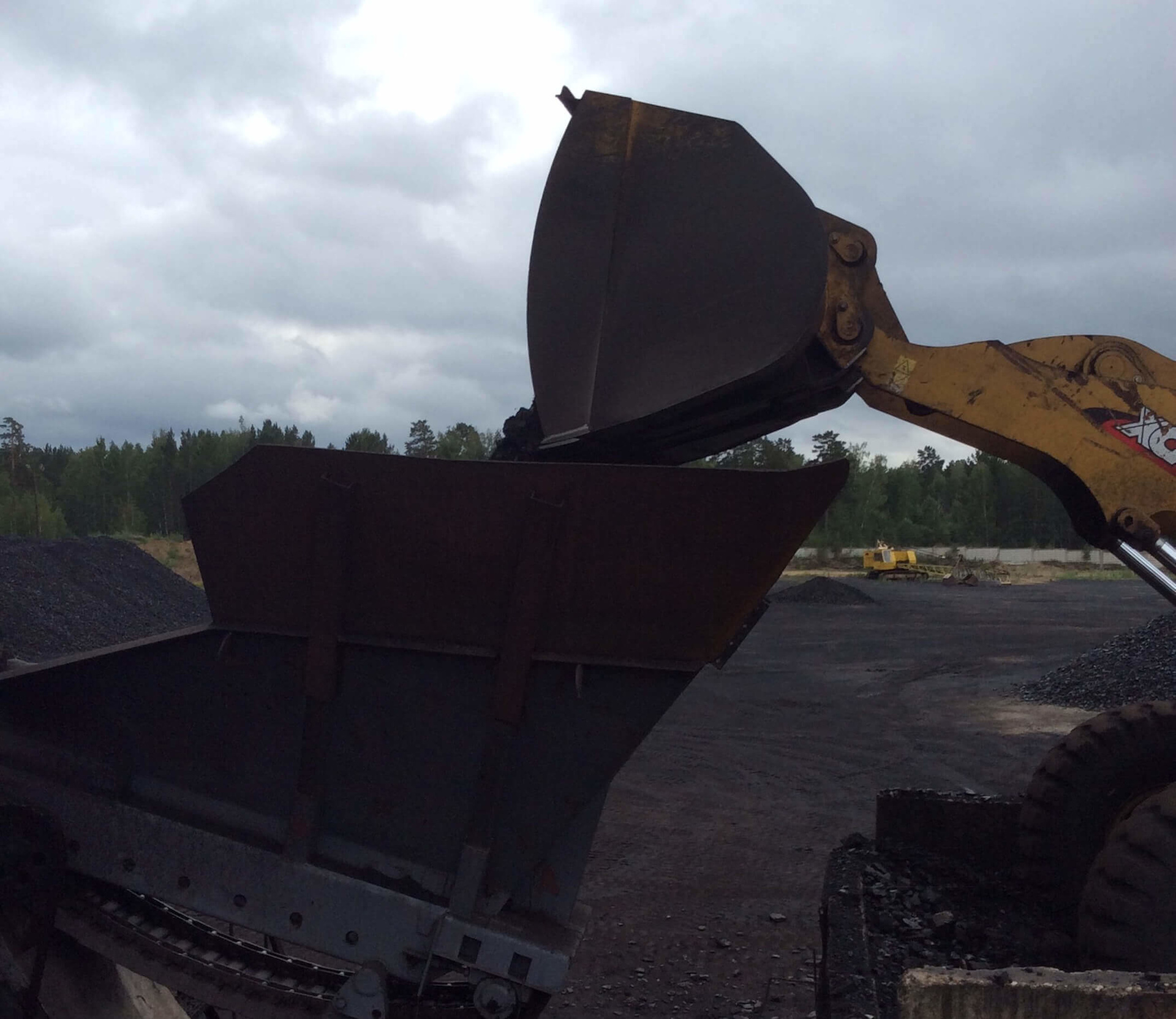 Coal. Sorting and storage. | EKC.AG